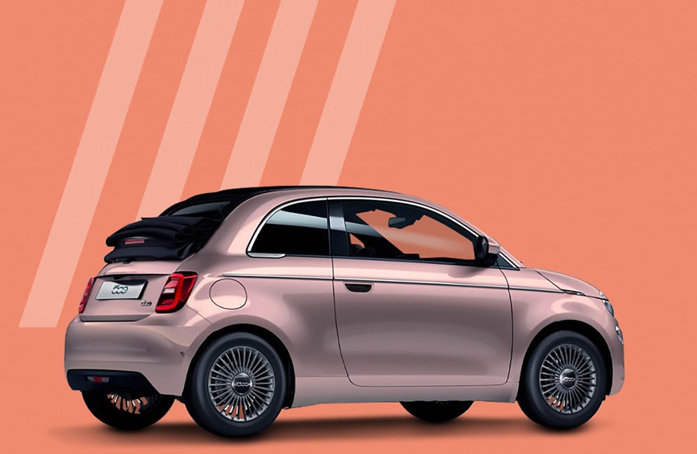 Fiat 500e convertible for sale store